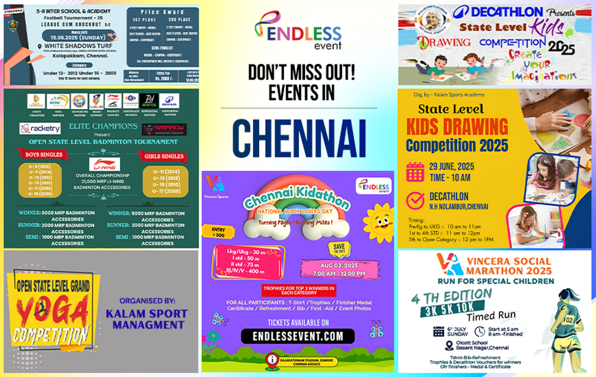 Plan Your Month With The Best Upcoming Events In Chennai