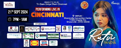 Rutvi Pandya Live At Cincinnati Ohio - Glendale